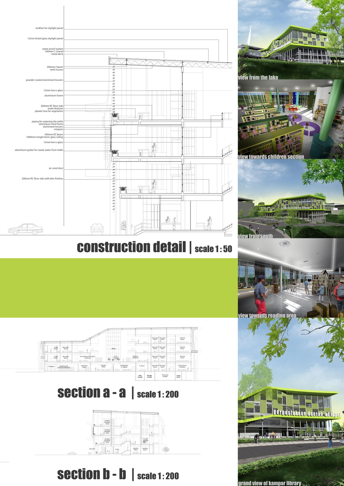piei's portfolio: Green Library for Kampar Master Plan - 4th Year 1st ...