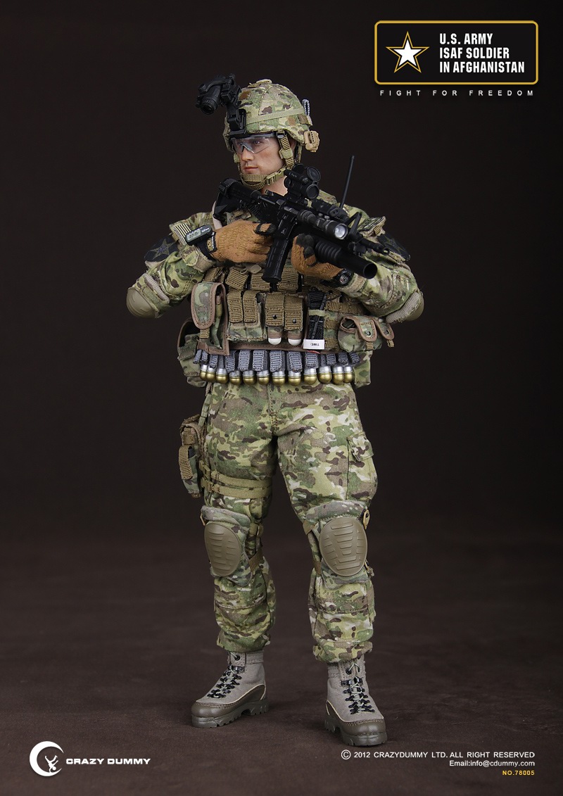 toyhaven: Preview Crazy Dummy 1/6 scale U.S. Army ISAF Soldier in ...