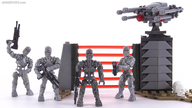 Mega Bloks Terminator Genisys T-800 mini-figure pack review!