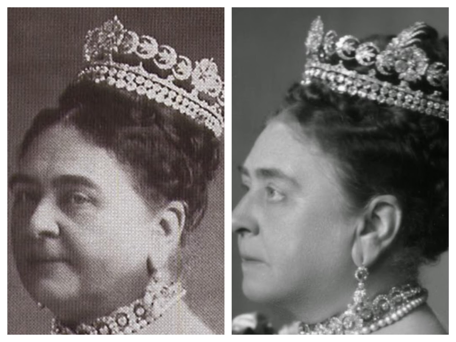 Königliche Juwelen: Das Teck Crescent Tiara Set