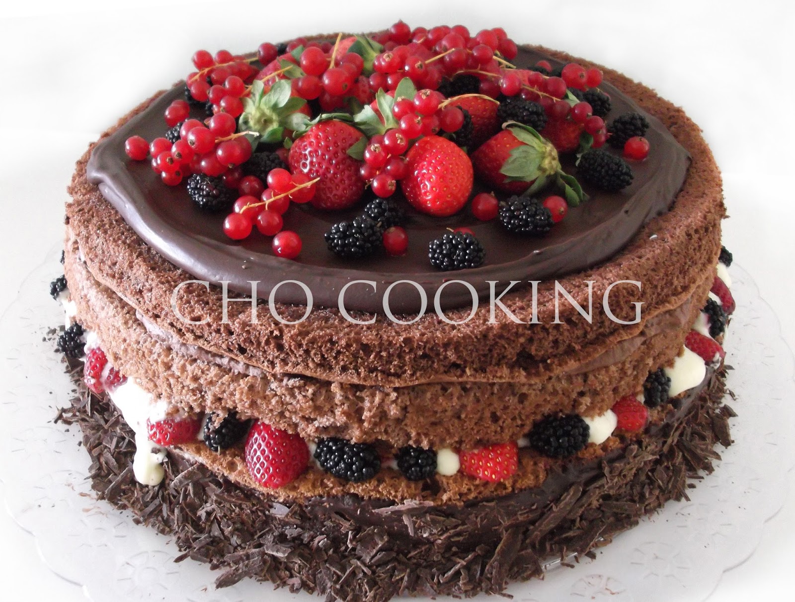 CHOCOOKING: Frutas vermelhas e chocolate
