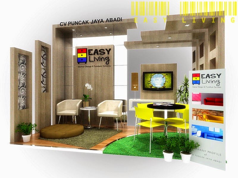 EASY LIVING INDONESIA - Interior Desain & Furniture: DESAIN BOOTH ...