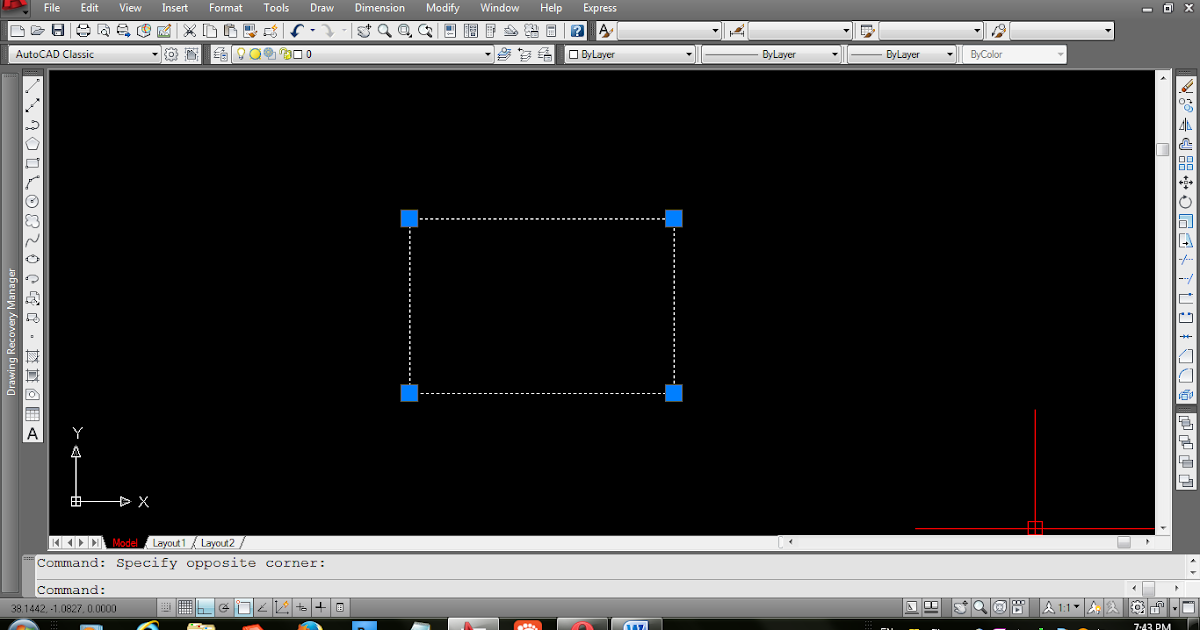 TeknikSipil.NET: CARA MUDAH MENAMBAHKAN GRIP DI RECTANGLE