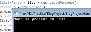 Talk in computer language.: LINQ to search item from LIST in C#