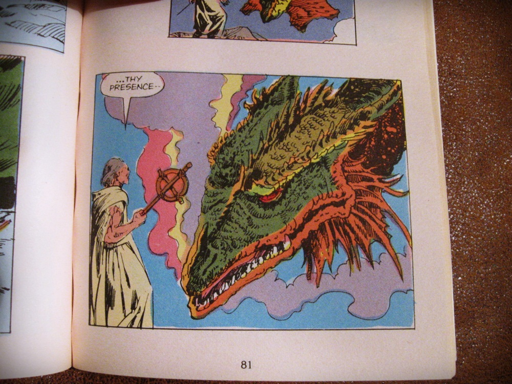 Lair of the Dork Horde: Marvel Comics Movie Adaptation: Dragonslayer!