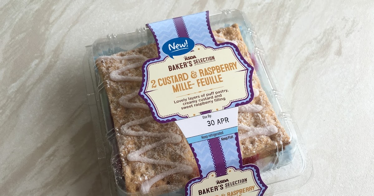 Reaching for Refreshment : Review- Asda NEW Custard & Raspberry Mille ...