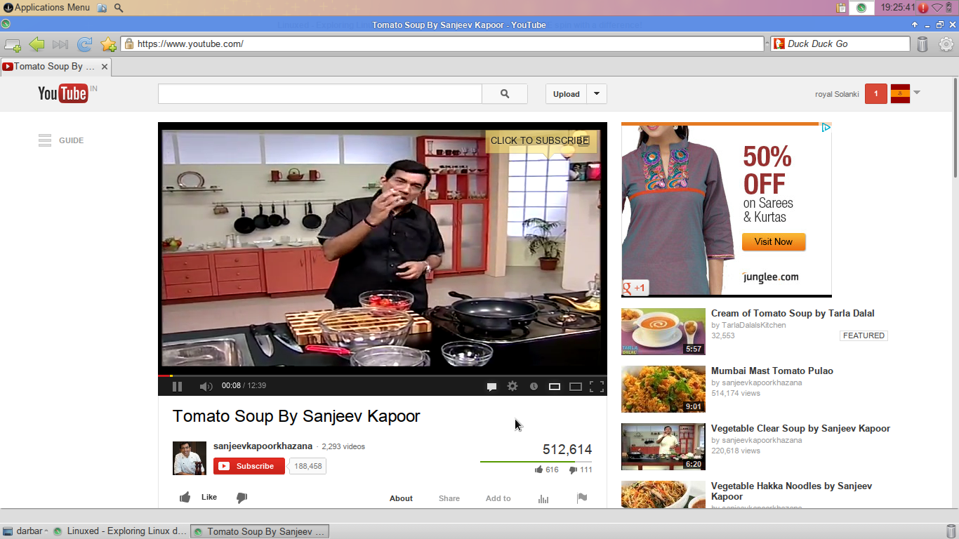 Darbar linux : Sabayon Linux 13.08 "XFCE" Review :Professional ,Elegant distro