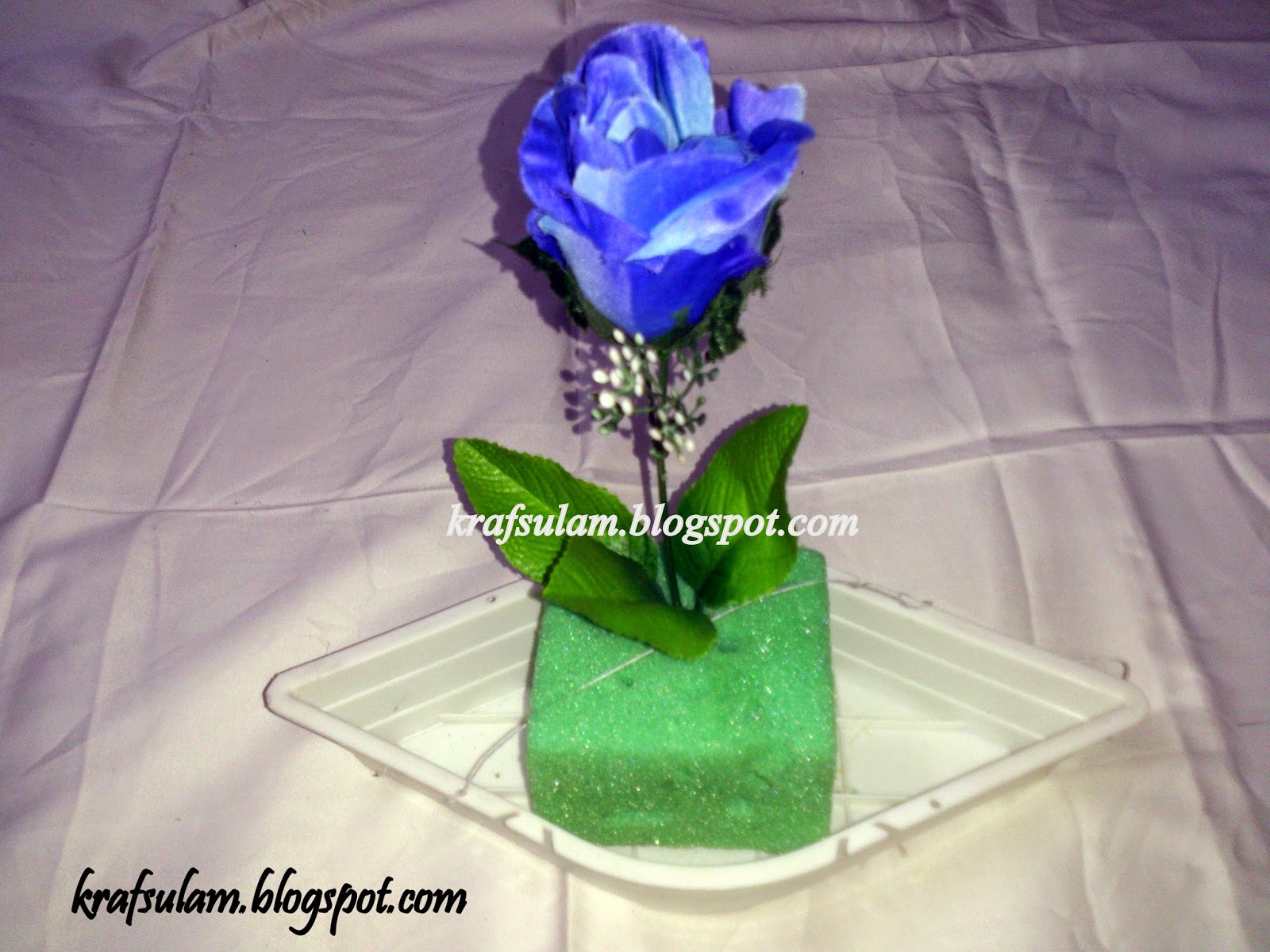 Kraftangan, Sulaman, Bantal: Tutorial Gubahan Bunga