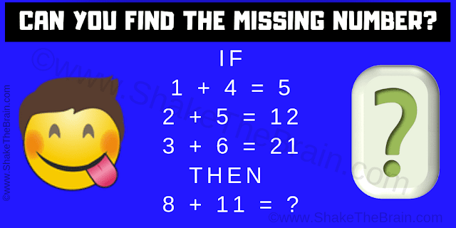 Maths Logic Brain Teaser for Adults to Challenge your Mind