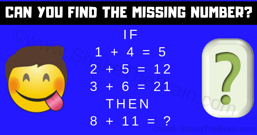 Maths Logic Brain Teaser for Adults to Challenge your Mind