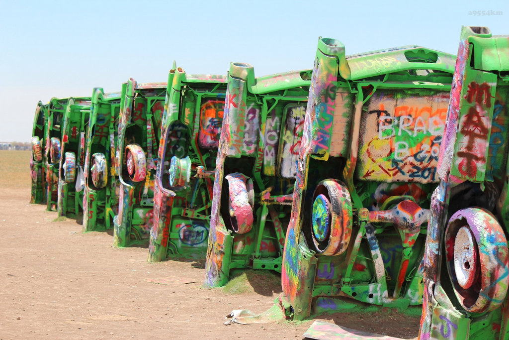 a9554km: experiències de dos Catalans a California: Route 66: Cadillac ...