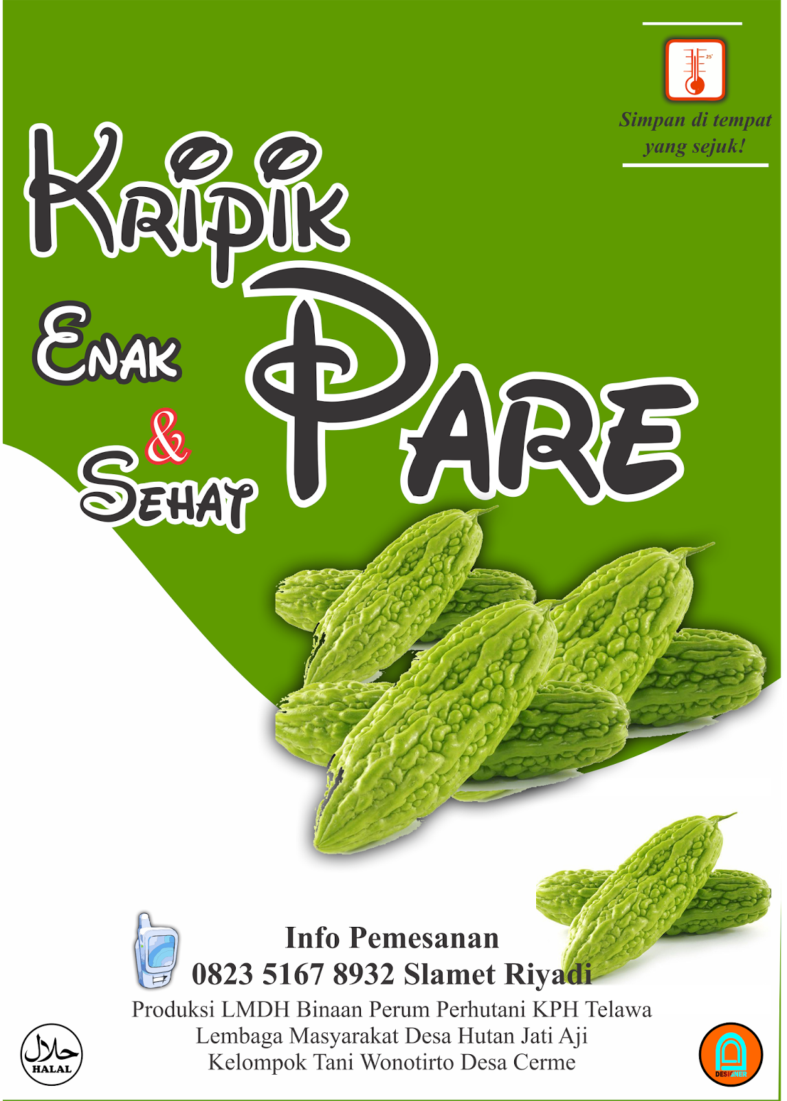 LABEL PRODUK MAKANAN | ALKA DESIGNER