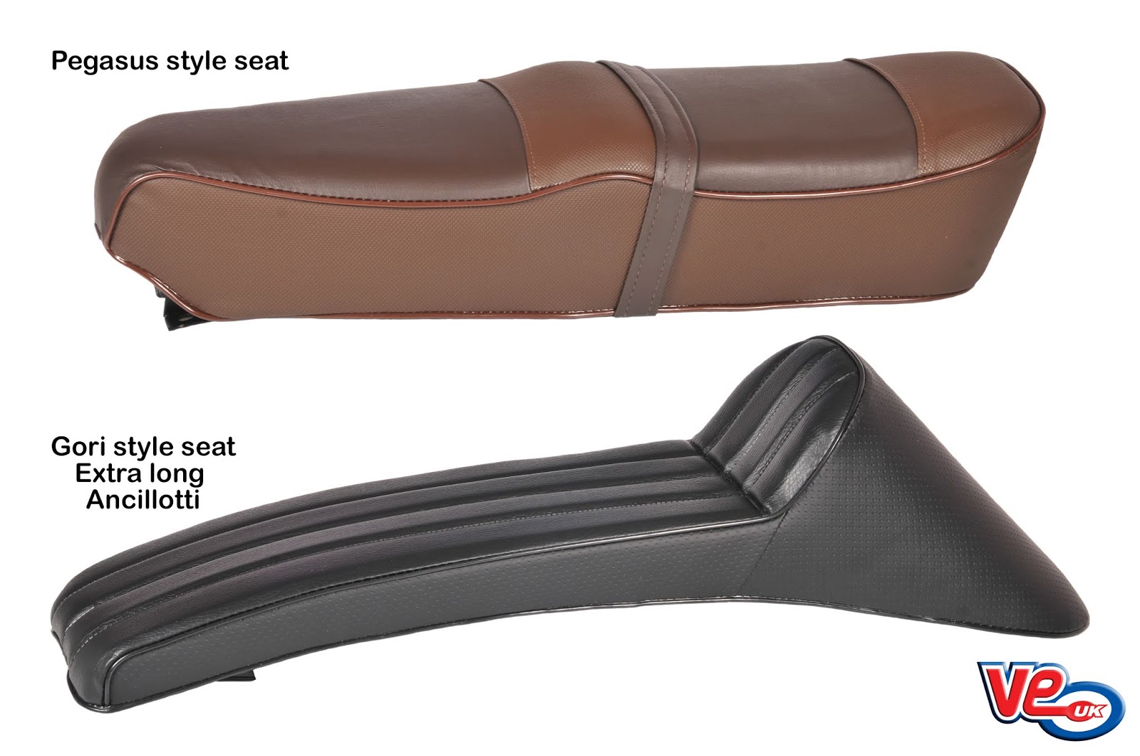 VE Scooter Spares: NEW - Lambretta Seats from VE (UK)