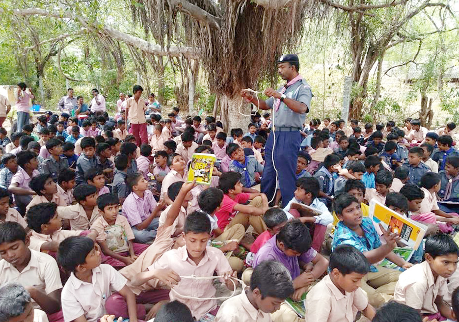 PSK: SCOUT PRAVESH & PRATHAM SOPAN CAMP 23.08.2018 to 25.08.2018