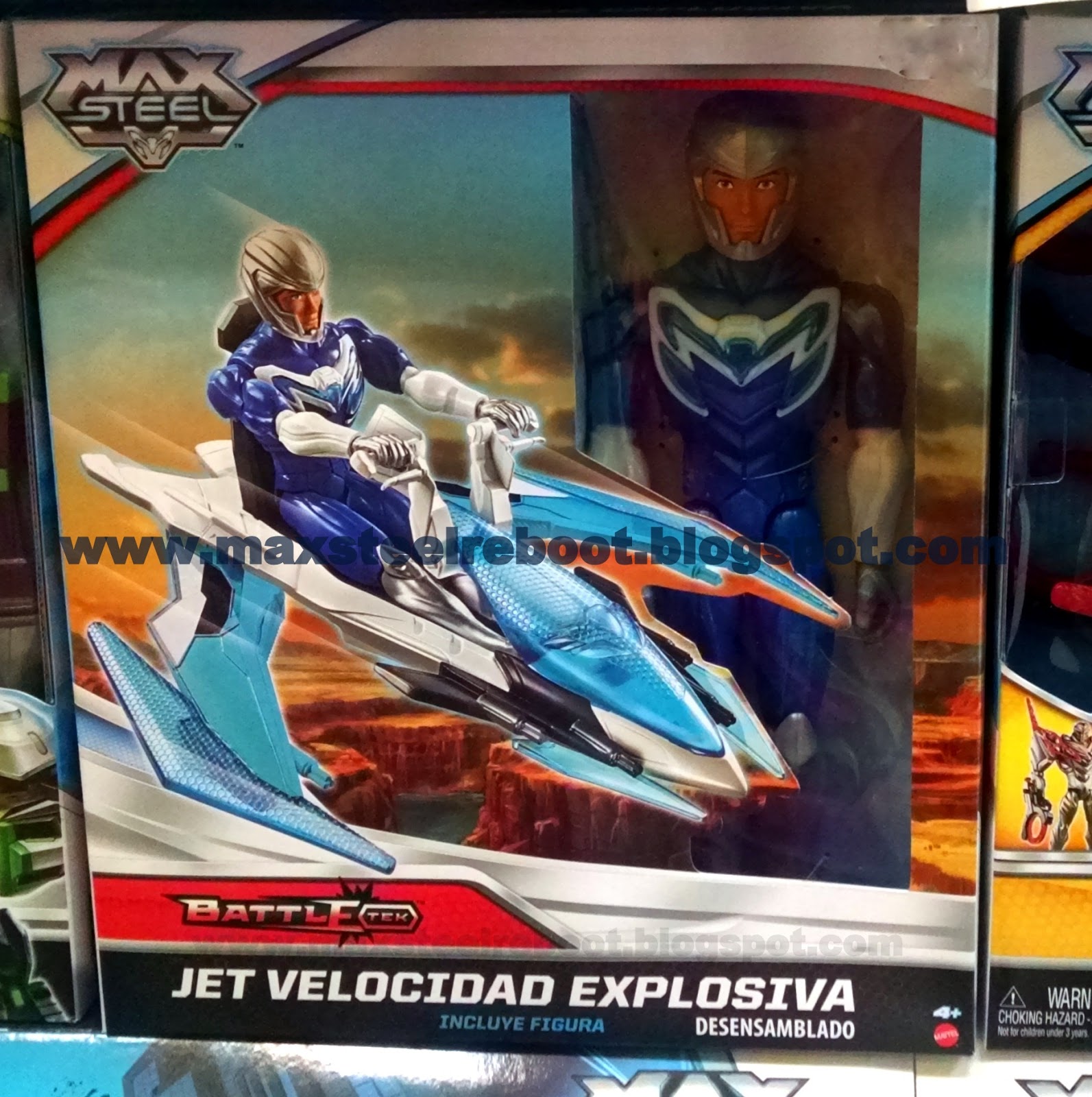Max Steel Reboot: Jet Velocidad Explosiva y Morphos Calor Extremo en ...