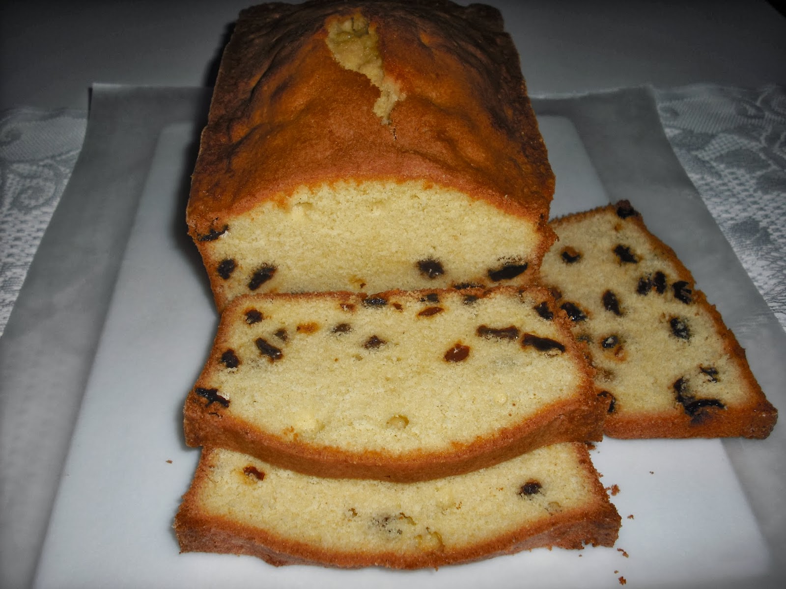Recipe Marketing : Raisin Pound Cake