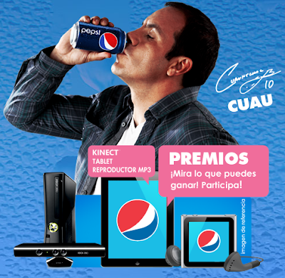 Concursos y premios: Concurso Pepsi gana xbox Kinect Ipad Ipod Mexico 2011
