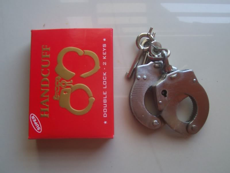 Indo Magic Castle: Borgol jempol / borgol jari / Thumbcuff / Mini Handcuff