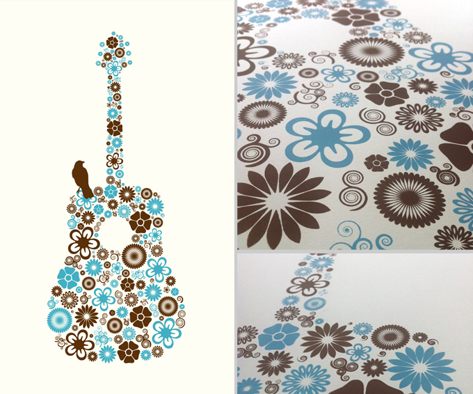 INSIDE THE ROCK POSTER FRAME BLOG: Mike Klay Golden and Bloom Prints