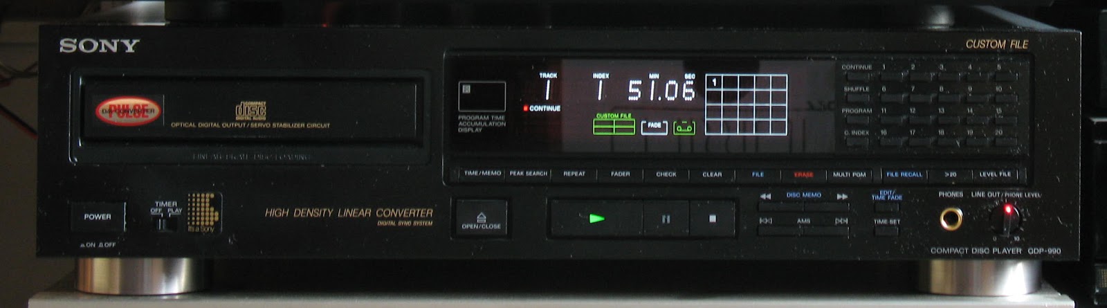 Sony CDP-990 - CD Player | AudioBaza