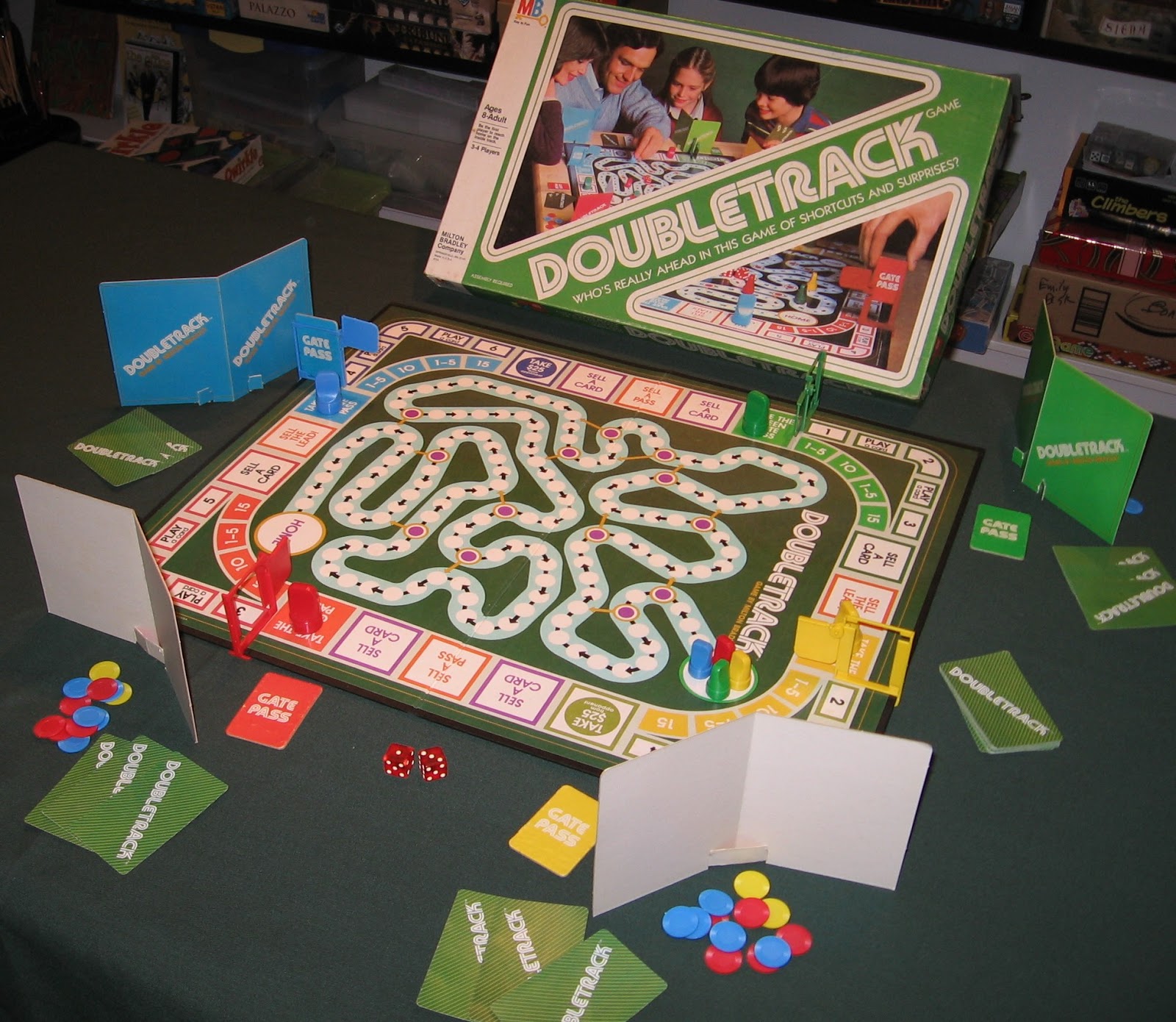 Matt's Board Game Back Room: CLASSICS CLOSET - Doubletrack (Review ...