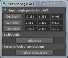 Biocinematics: Angle Measurement