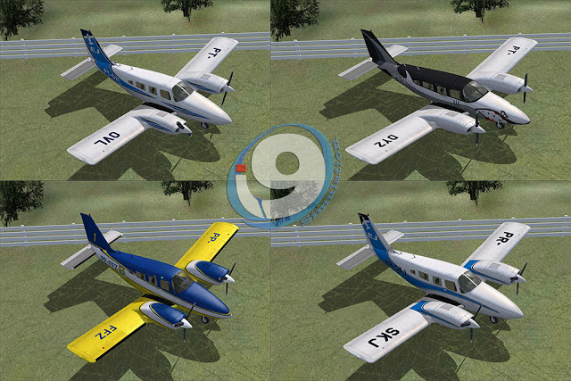 Pacote Piper Seneca II | i9 Simulation