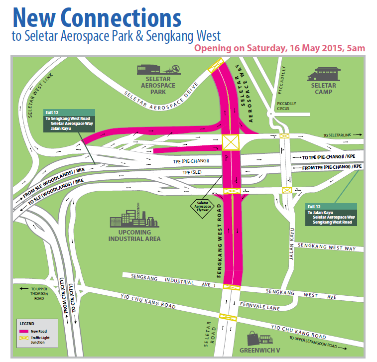 If Only Singaporeans Stopped to Think: New Seletar Aerospace Flyover to ...