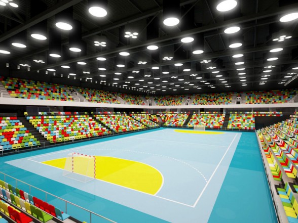 2012 Handball Arena in London, UK | Interior Contemporer Interior ...