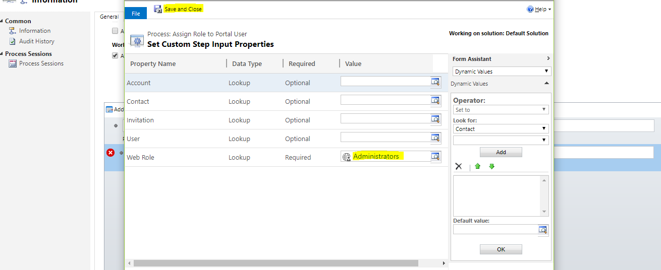 Arpit's Dynamics 365 Blog: Automatically Assign Webrole to the Contacts ...