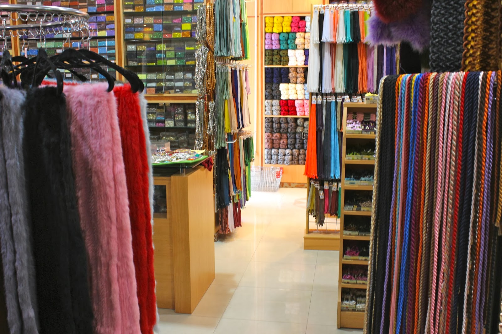 The Odysseia: Sewing in Saudi and a Visit to the DMC Shop