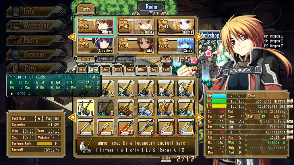 Kamidori Alchemy Meister Gameplay