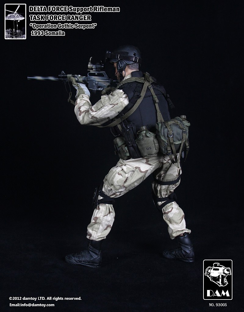 toyhaven: Preview DAM 1/6 Delta Force Support Rifleman, Task Force ...
