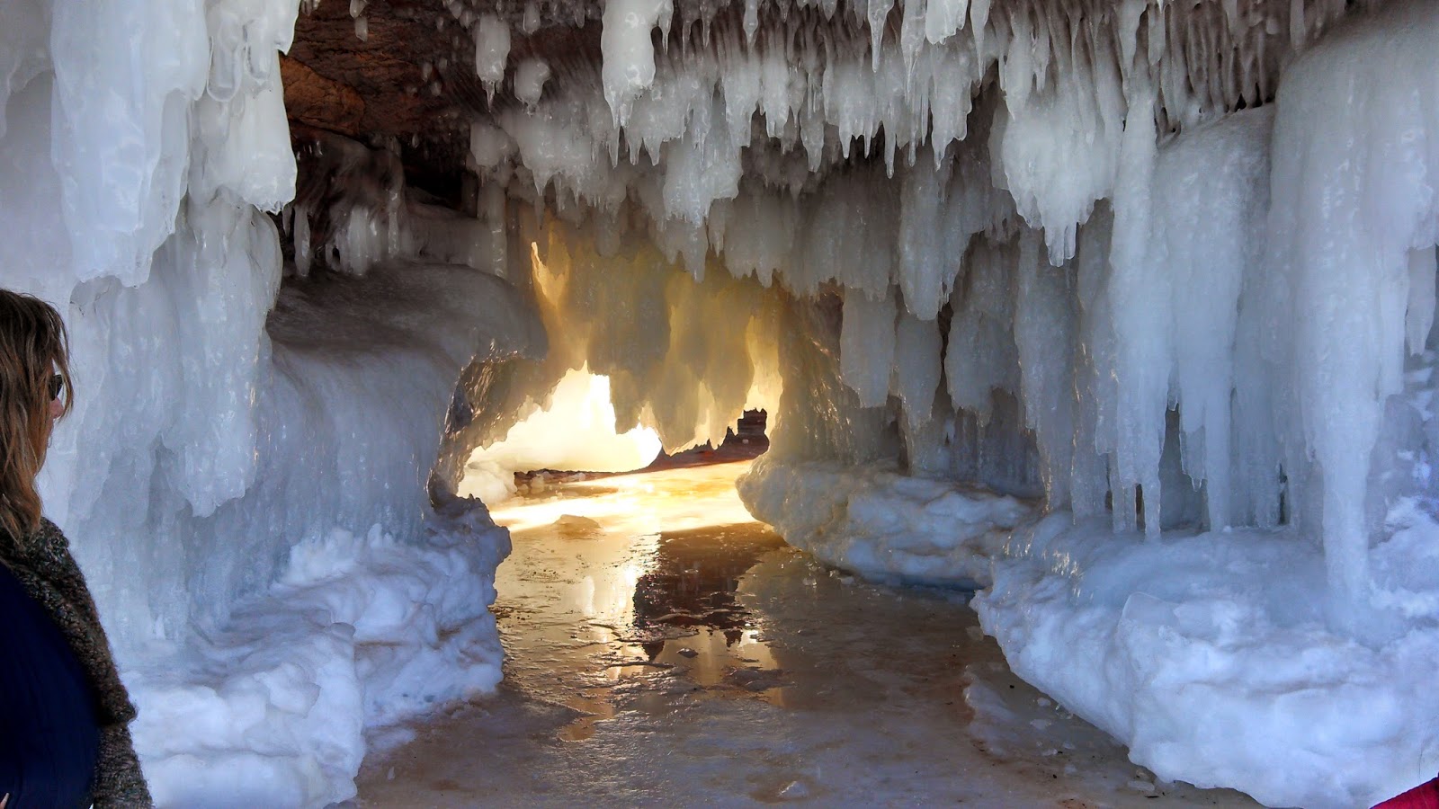 Choose Happy: Apostle Island Ice Caves Adventure