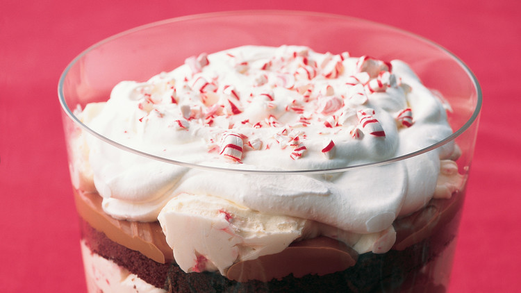 What's for dinner?: Triple-Chocolate Peppermint Trifle