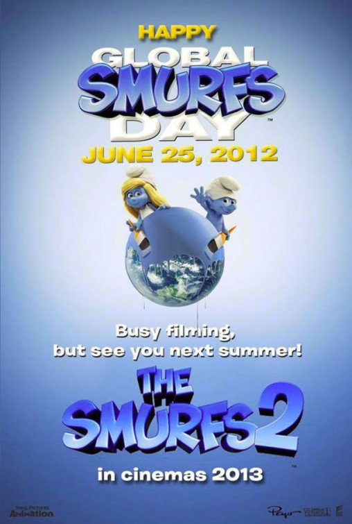 Smurfs 2 Trailer: Smurfs 2 Movie Poster