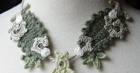 COLIERE CROSETATE ROMANIA: COLIER CROSETAT MANUAL DANTELA IRLANDEZA ...