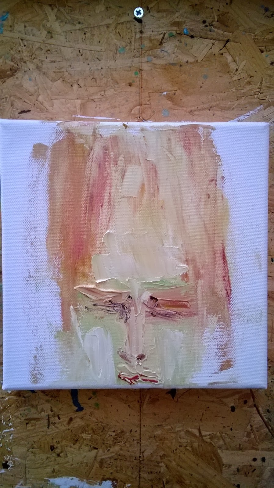 Annabel Mednick: some experimental paintings...