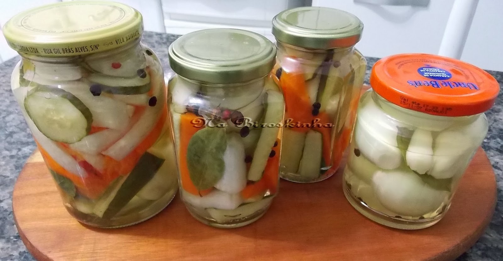 Softs e Receitas: Conserva de Legumes Caseira 1.336