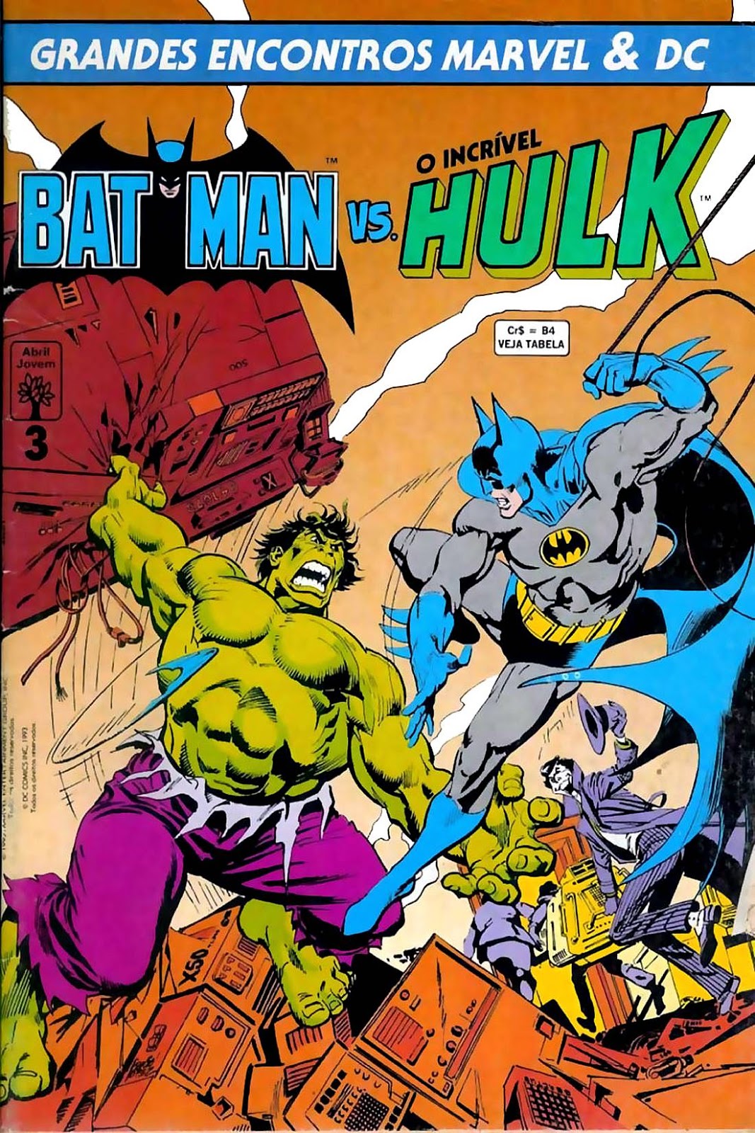 Gibis Clássicos: Batman Versus O Incrível Hulk (Edição Extra de Batman ...