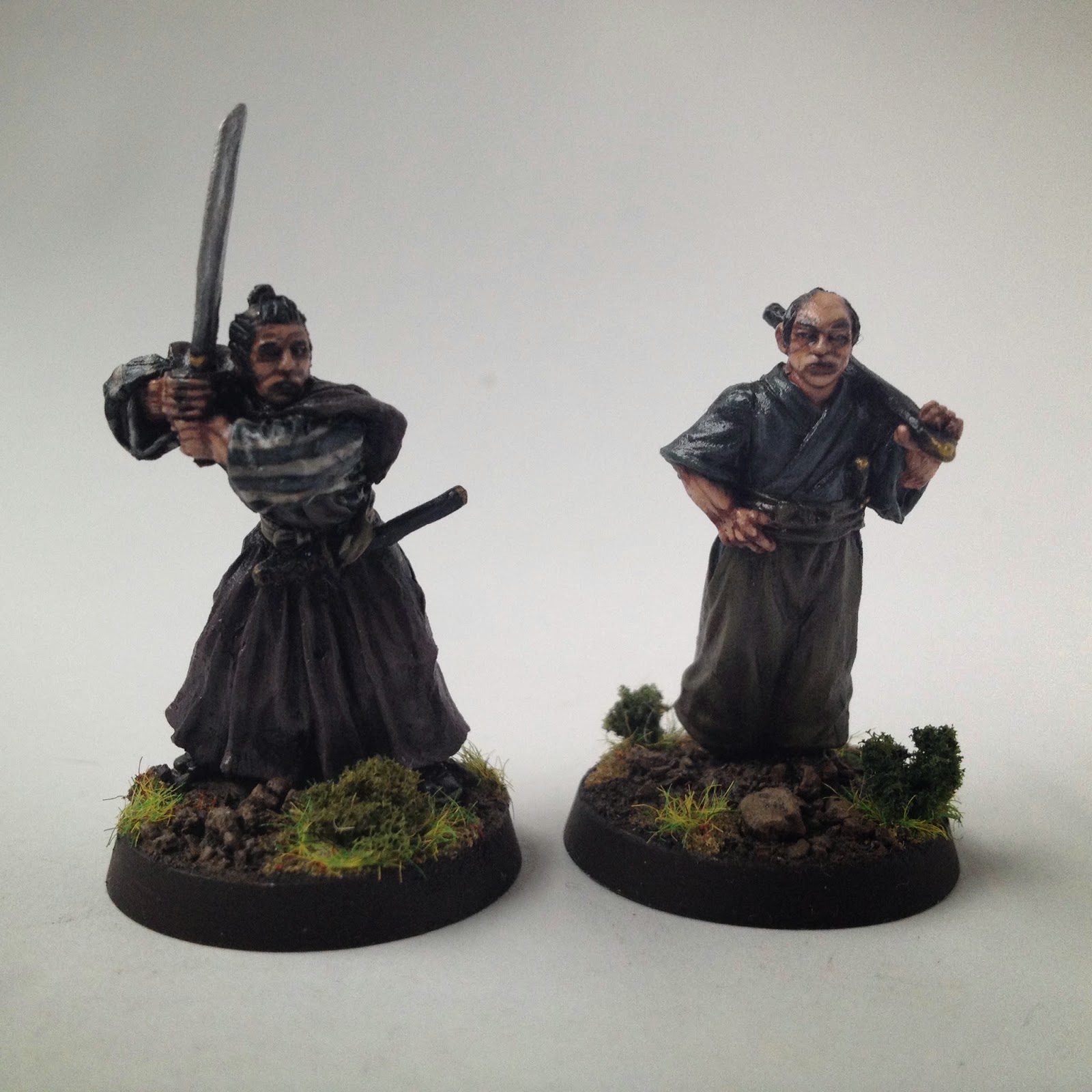 Hornets Nest Miniatures: 28mm Edo Japan: The Ronin, Samurai, and a Kid.