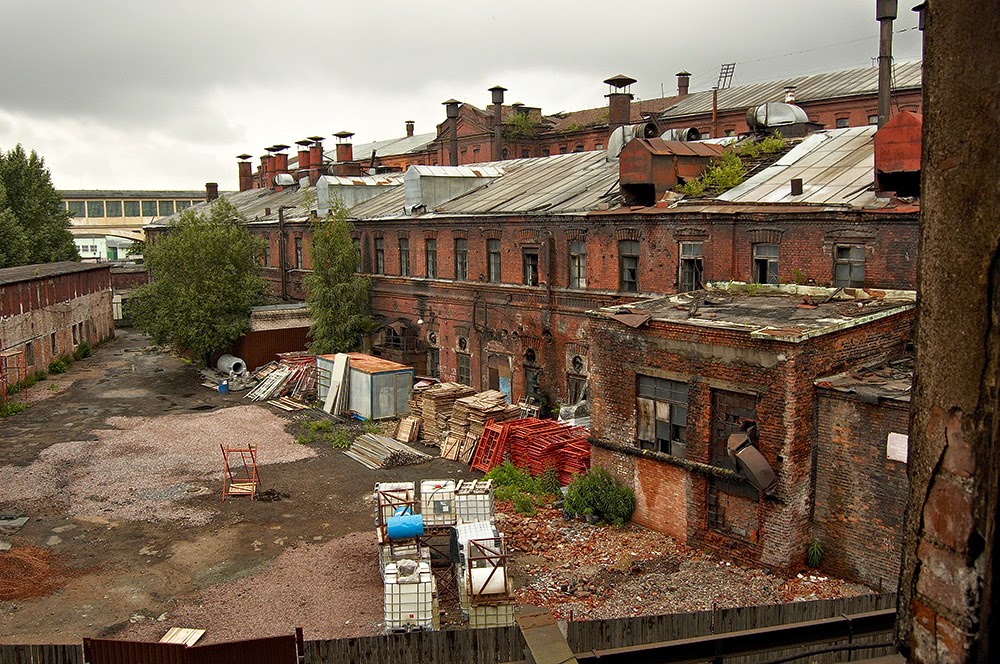 Deserted Places: An abandoned industrial complex in St. Petersburg
