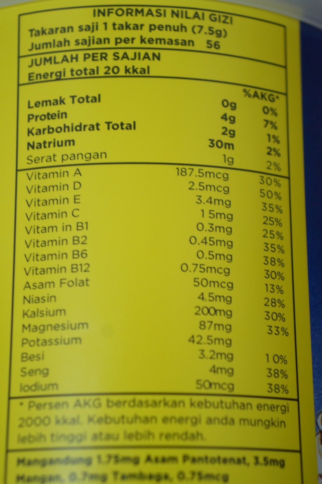 Susu K 28 Alpha Lipid New Image International