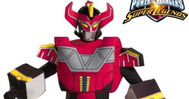 Power Rangers Megazord Papercraft, Printable Megazord Papercraft ...