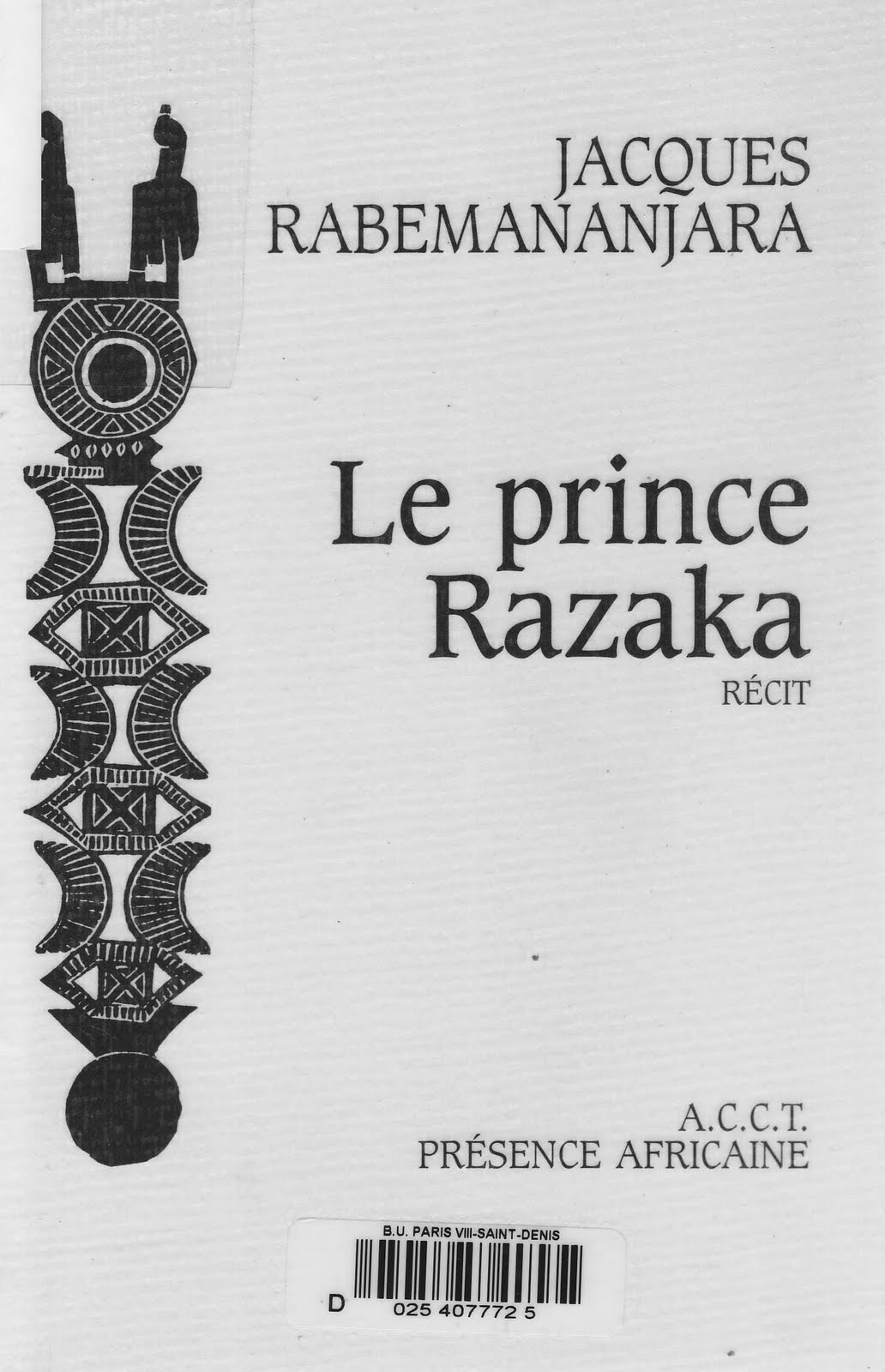 dadabe saina gasy par "mpirenireny ela": Rabemananjara Jacques - Le ...