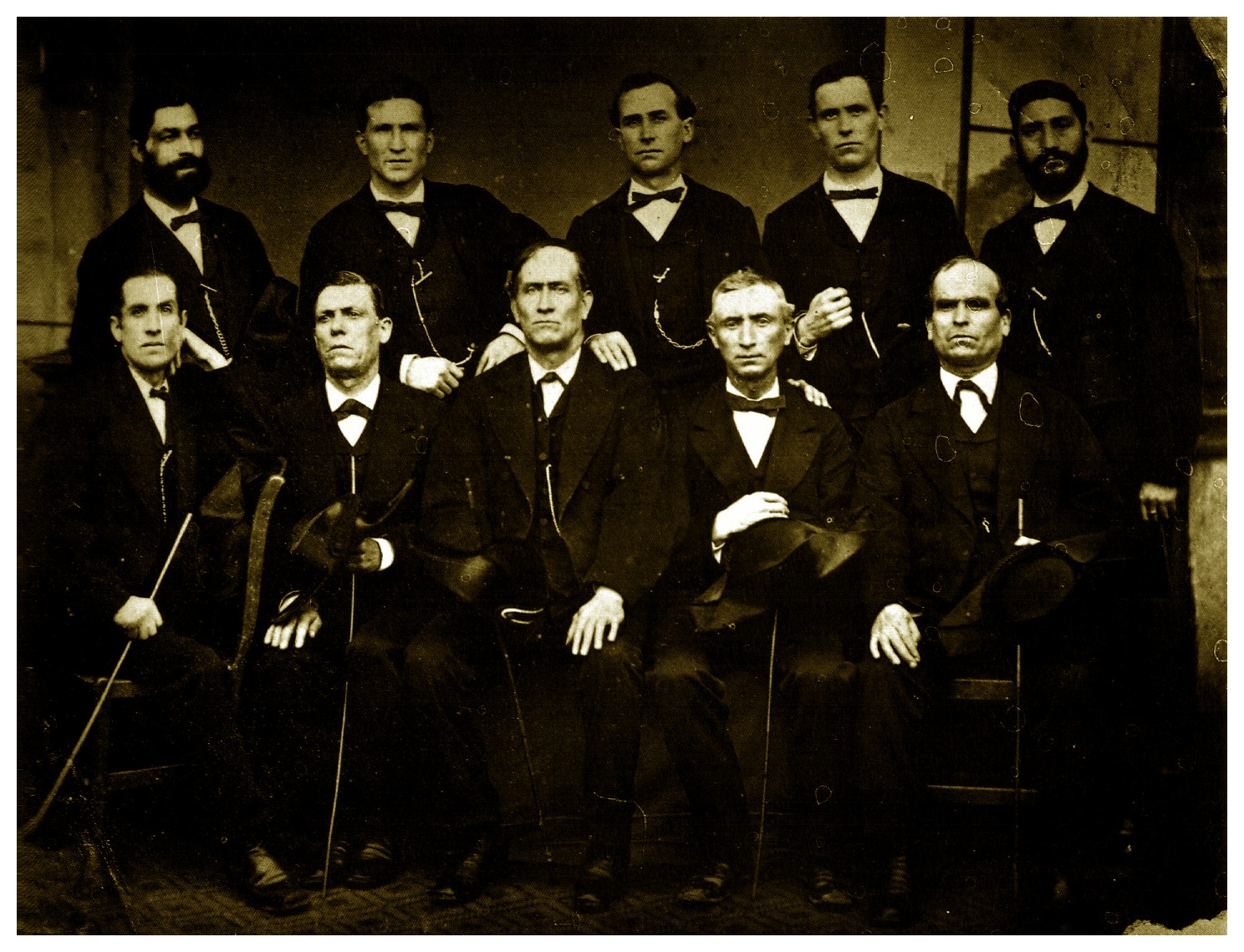 Vitoria en fotos: Alguaciles, en 1886