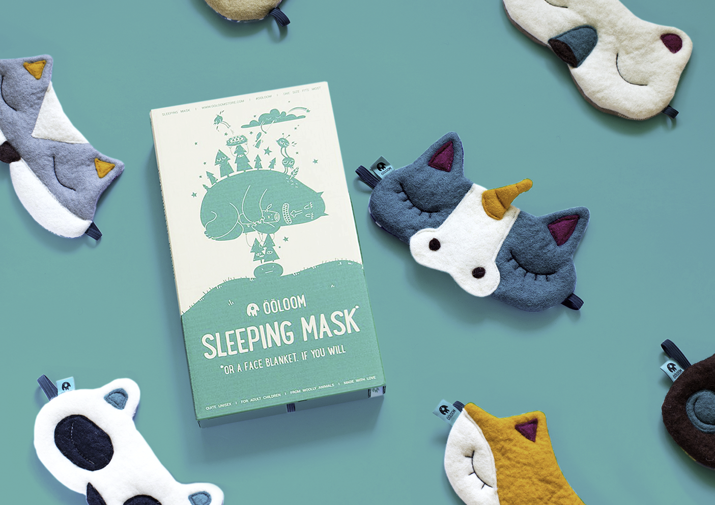 Ööloom Sleeping Masks Packaging Redesign – Packaging Of The World