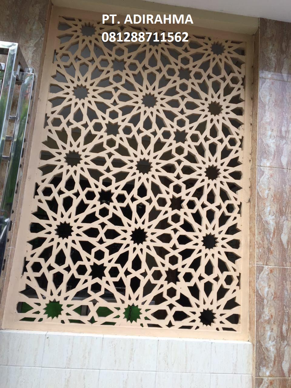 krawangan GRC motif bunga, 087771760954: 2018