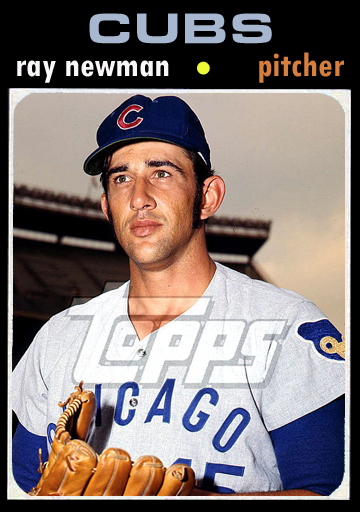 1971 Baseball Card Update: 1971 Chicago Cubs (3rd T): 83-79, .512, 14GB