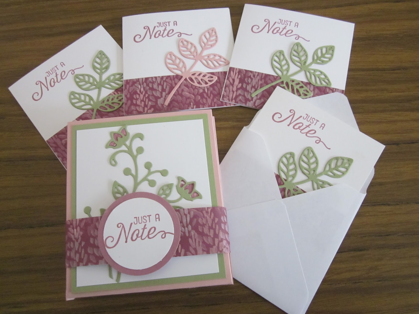 Creating With Carol: Easy & Fun Note Cards